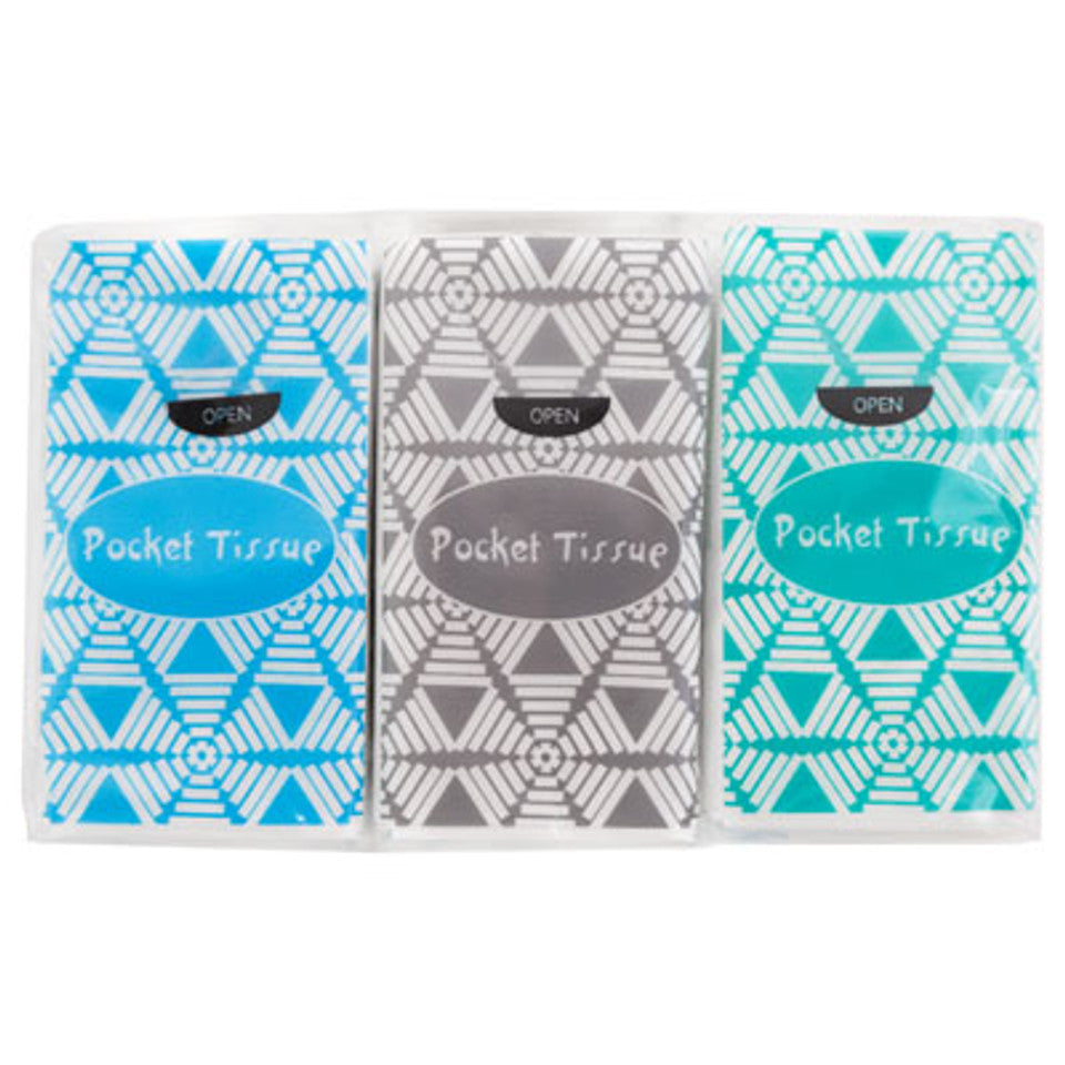 POCKET TISSUE 6PK 2PLY 10 SHEET PER PACK SHRINK/LABEL – Ascalon Enterprises